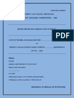 Sample Judgment Writing 2020 | PDF | Tribunal | Competition Law
