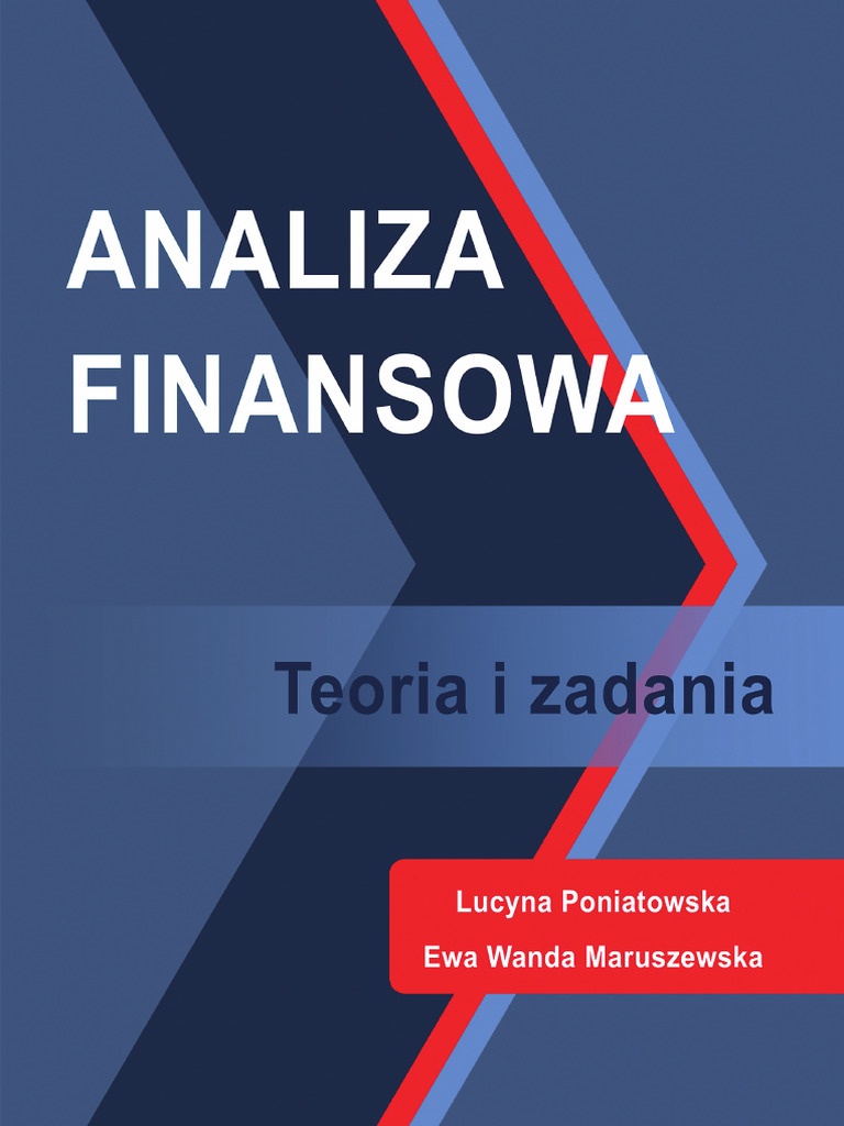 Analiza Finansowa Teoria I Zadania | PDF
