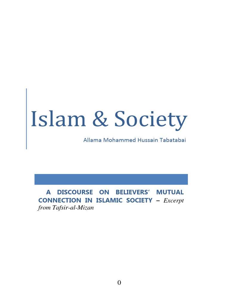 Islam & Society | PDF | Truth | Knowledge
