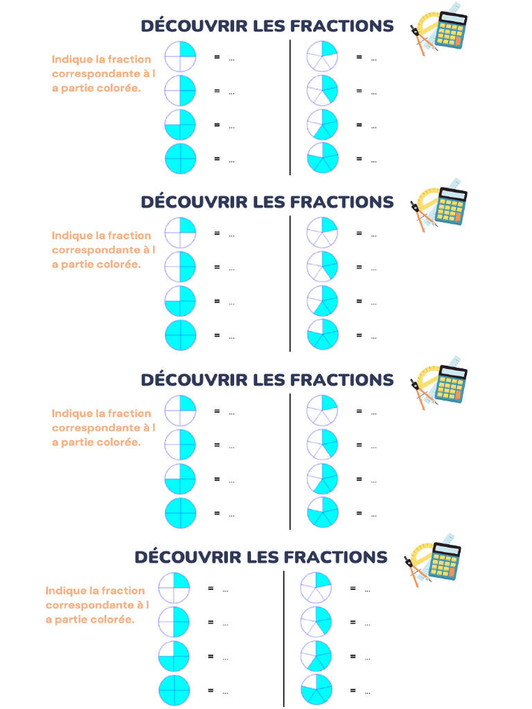 Exercice Devoirs Fraction | PDF