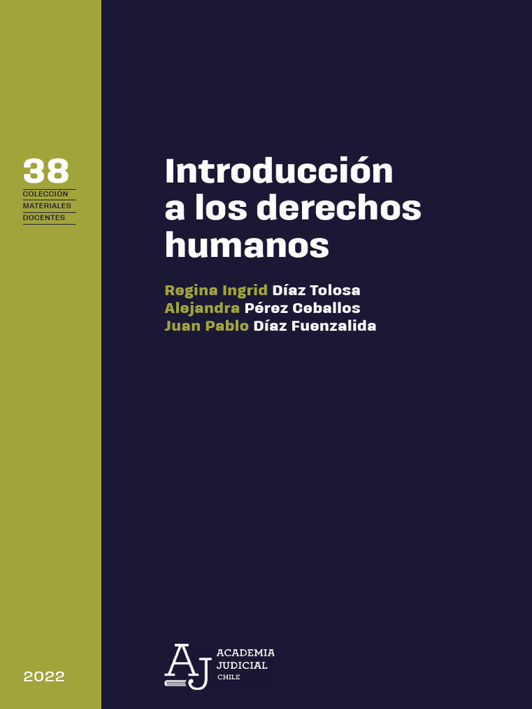 Material Docente #38 de La Academia Judicial. Introducción A Los ...