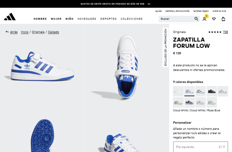 Adidas Online Shop Adidas - Es | PDF