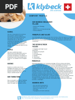 Chewy Operating Principles Overview | PDF | Social Psychology | Cognition