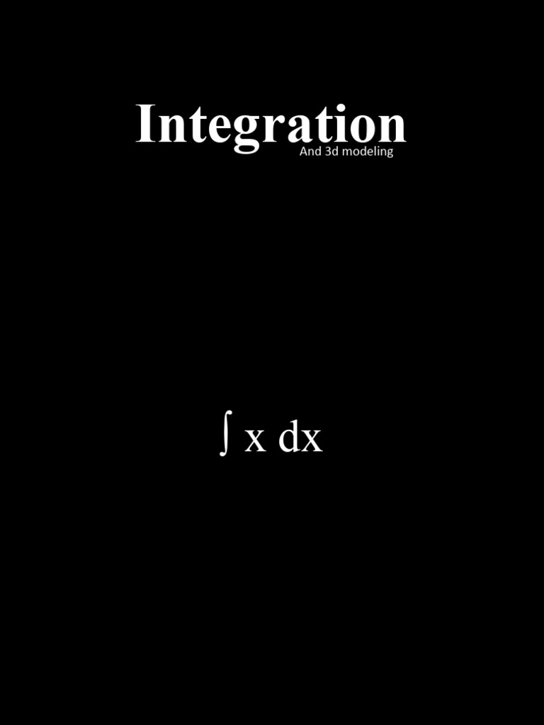 Integration | PDF