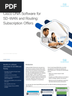 Cisco DNA Software For SD-WAN and Routing Ordering Guide Guide-C07-740642 | PDF | Router ...