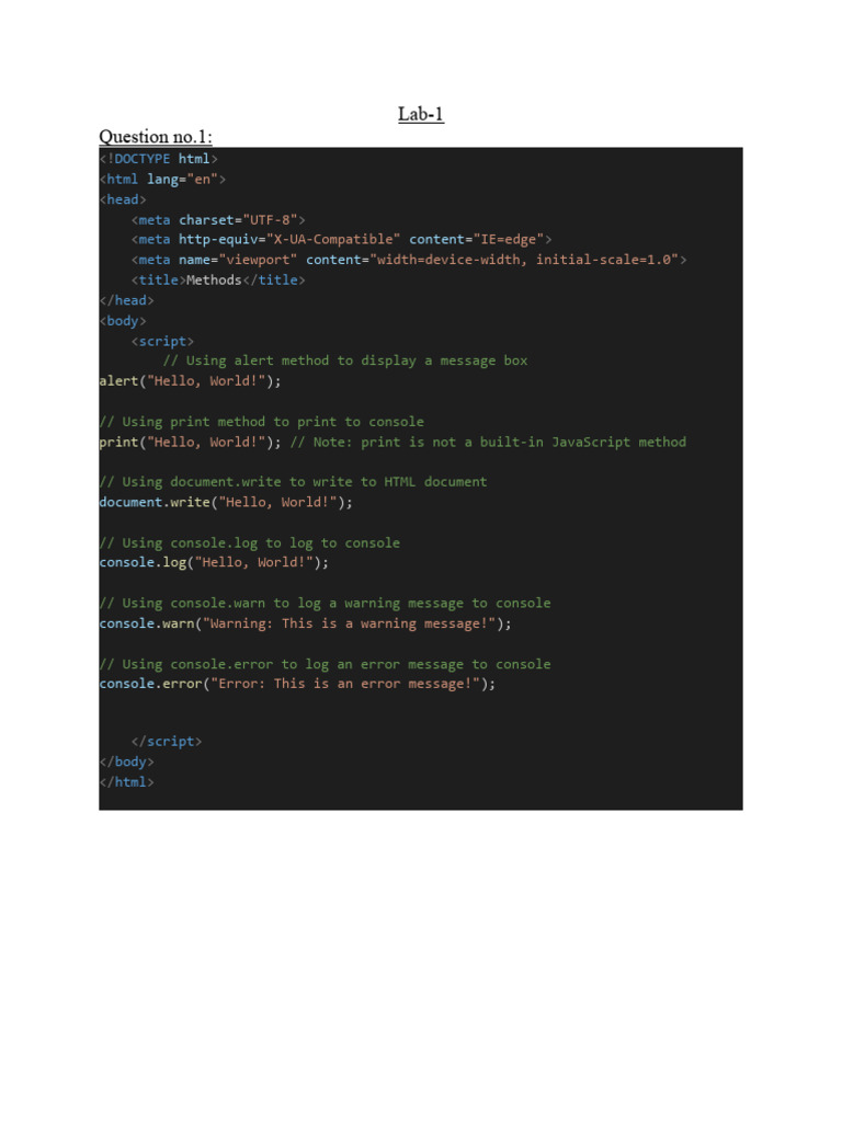 Lab-1,2_1 | PDF | Computer Programming | Computer File Formats