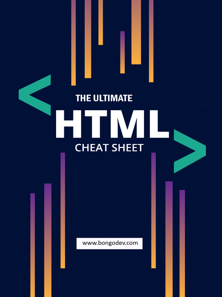 The Ultimate Html Cheat Sheet Pdf Html Element Html