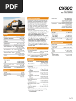 JLG 1255 Spec Sheet | PDF | Horsepower | Axle