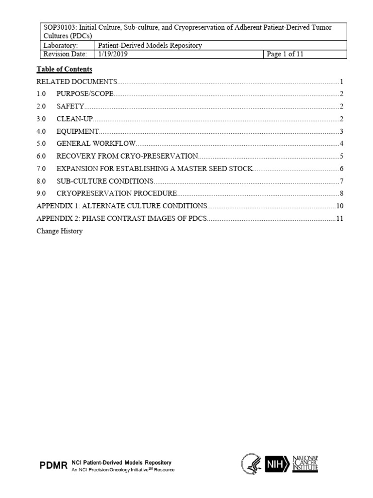 Cell Freezing Nad Thawing - Master Cell Bank | PDF | Chemistry | Biology