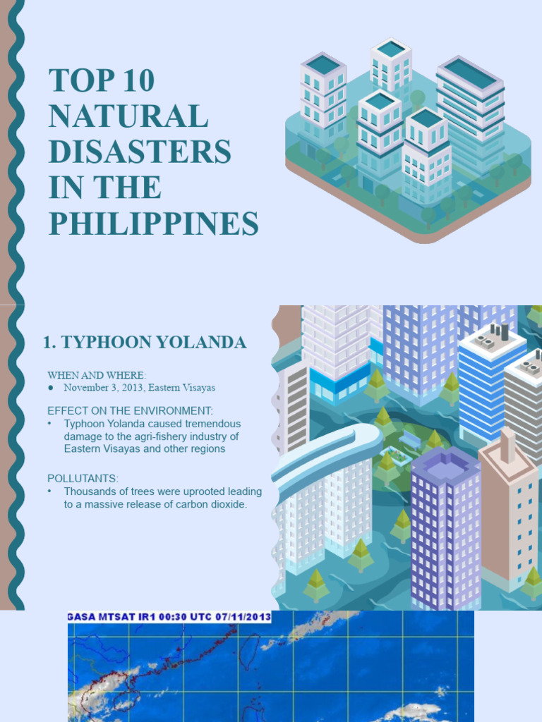 A5 Group 2 Top 10 Natural Disasters in The Philippines PPT 1 | PDF ...