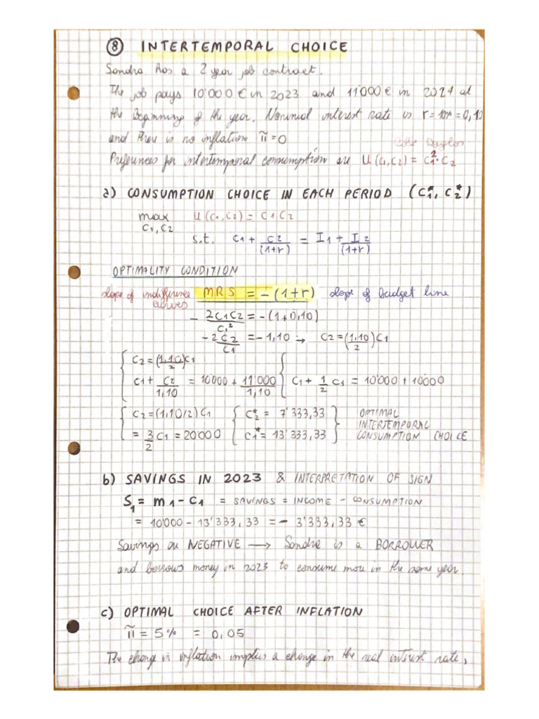 Intertemporal Choice | PDF