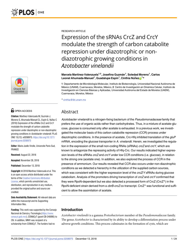 Martínez-Valenzuela 2018 | PDF | Real Time Polymerase Chain Reaction | Reverse Transcription ...