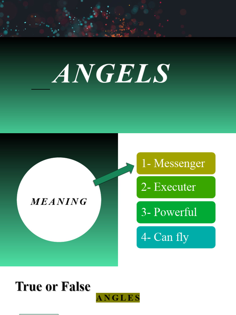 Angels | PDF | Angel | Archangel