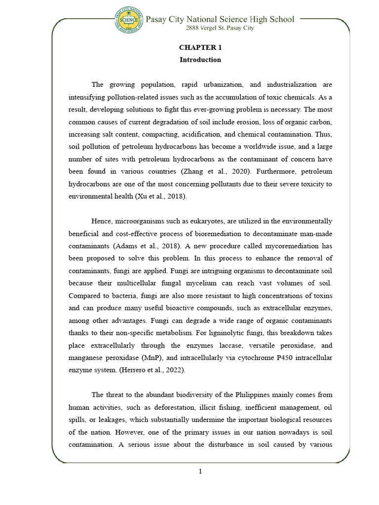 LS - E2 Full Paper | PDF | Soil | Hydrocarbons