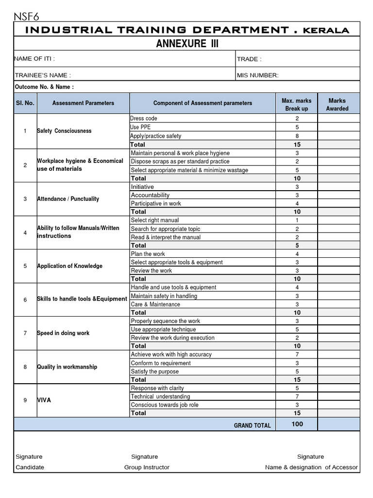 06 Annexure III | PDF