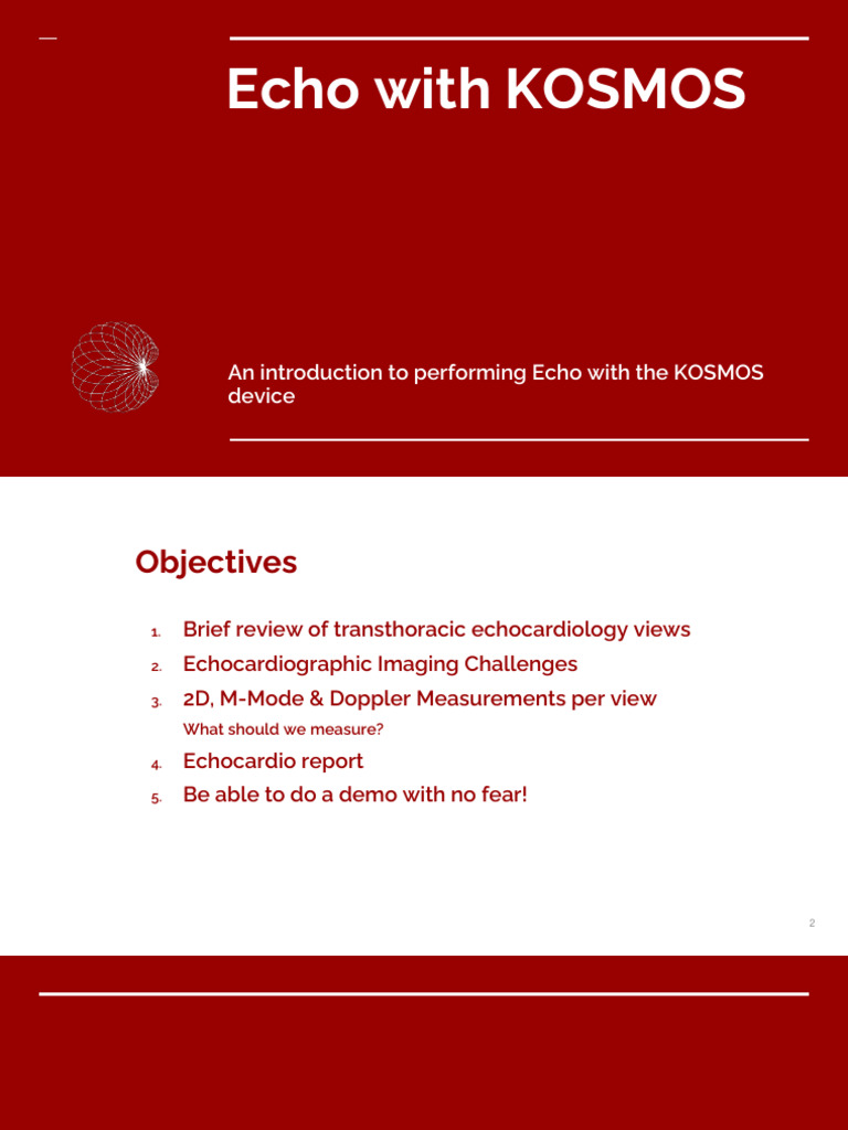 Echo With Kosmos | PDF | Ventricle (Heart) | Heart Valve