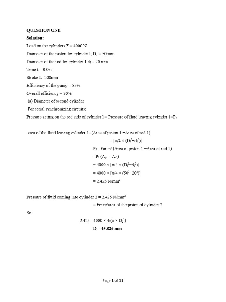 assgt fluids | PDF | Pump | Piston assgt fluids | PDF | Pump | Piston