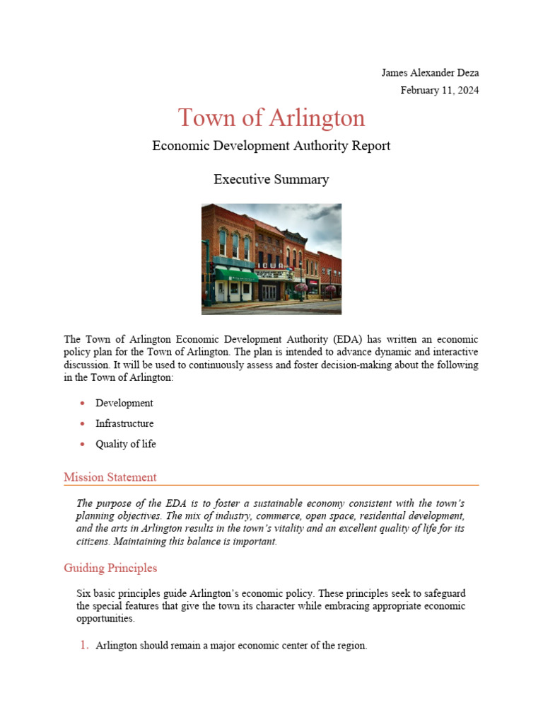 WD C-Arlington EDA Report | PDF
