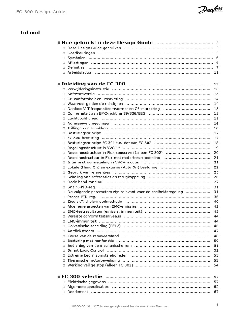 FC300 DesignGuide MG33B610 | PDF