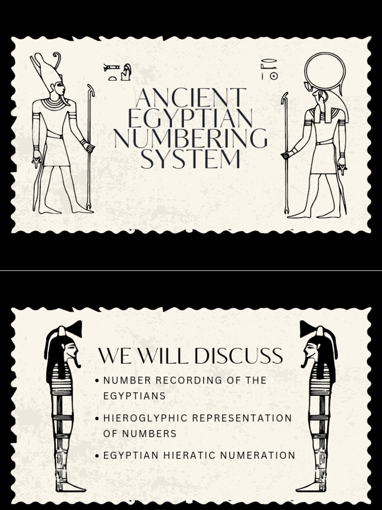 Simple Clean Minimalist Ancient Egypt History Class Presentation A4 ...