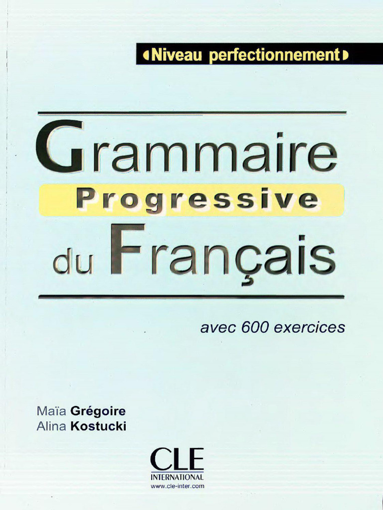 Grammaire Progressive Du Francais (B2-C2) - 2012 | PDF