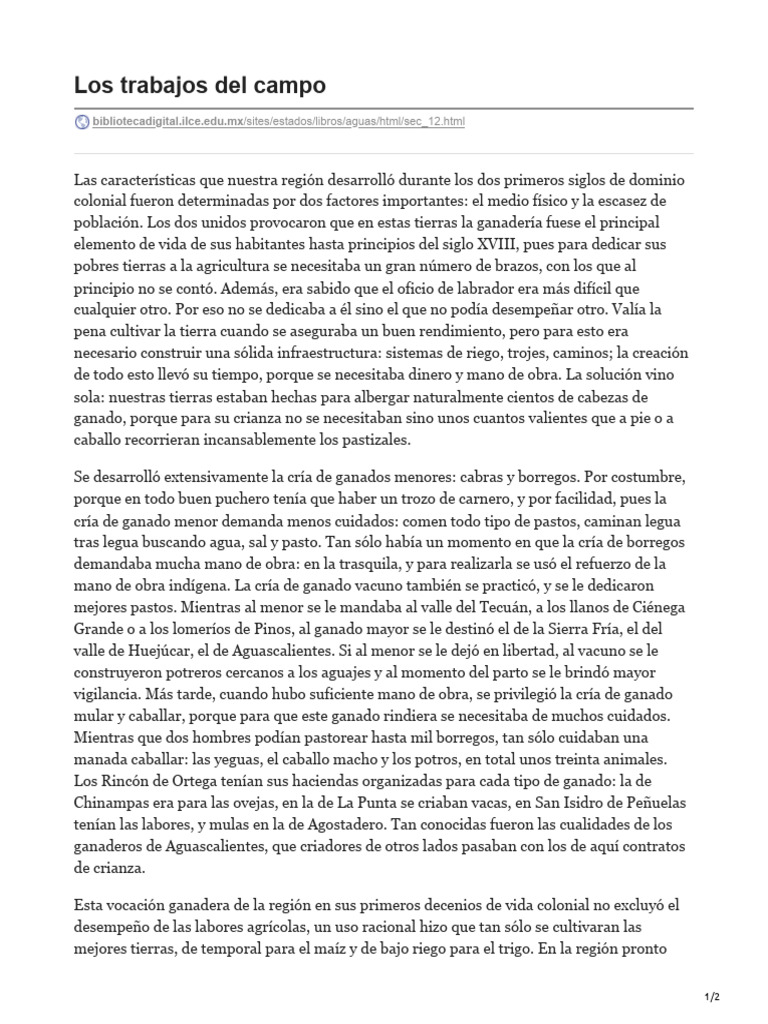 Bibliotecadigital - Ilce.edu - Mx-Los Trabajos Del Campo | Descargar ...