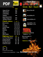 Silog Meals Menu and Prices 2025 | PDF