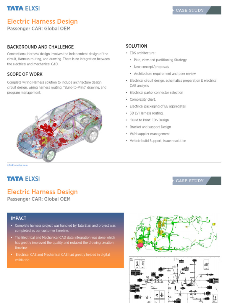 Electric Harness Design | PDF