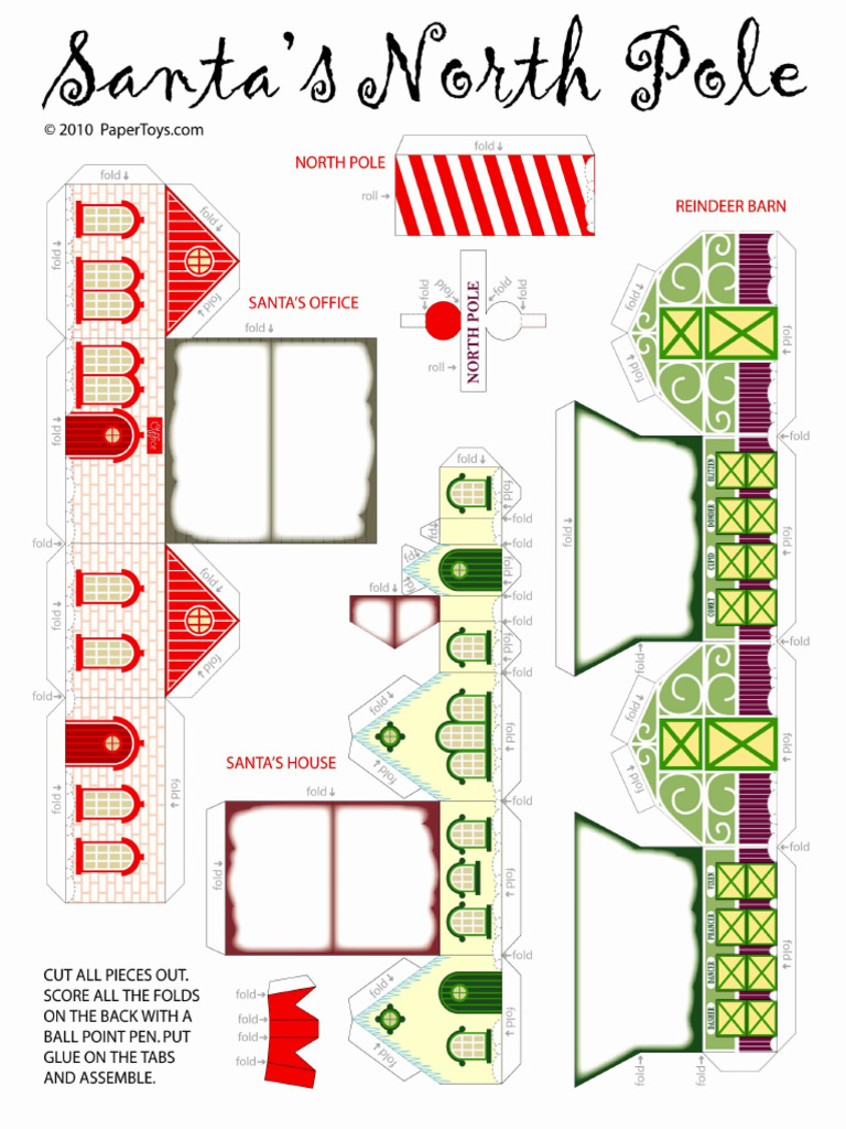 North Pole Craft | PDF