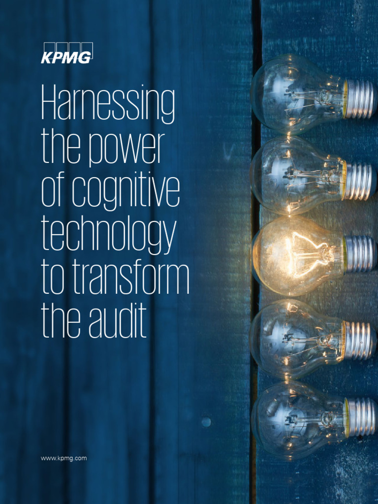 Harnessing The Power of Cognitive Technology To Transform The Audit | PDF | Financial Audit | Audit