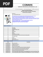 Comen V3 Ventilator Specifications | PDF | Breathing | Apnea