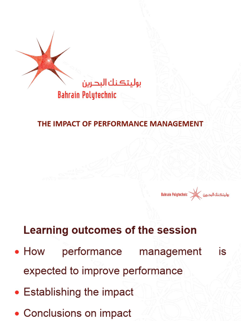 The Impact of Performance Management DC2 | PDF | Performance Management ...