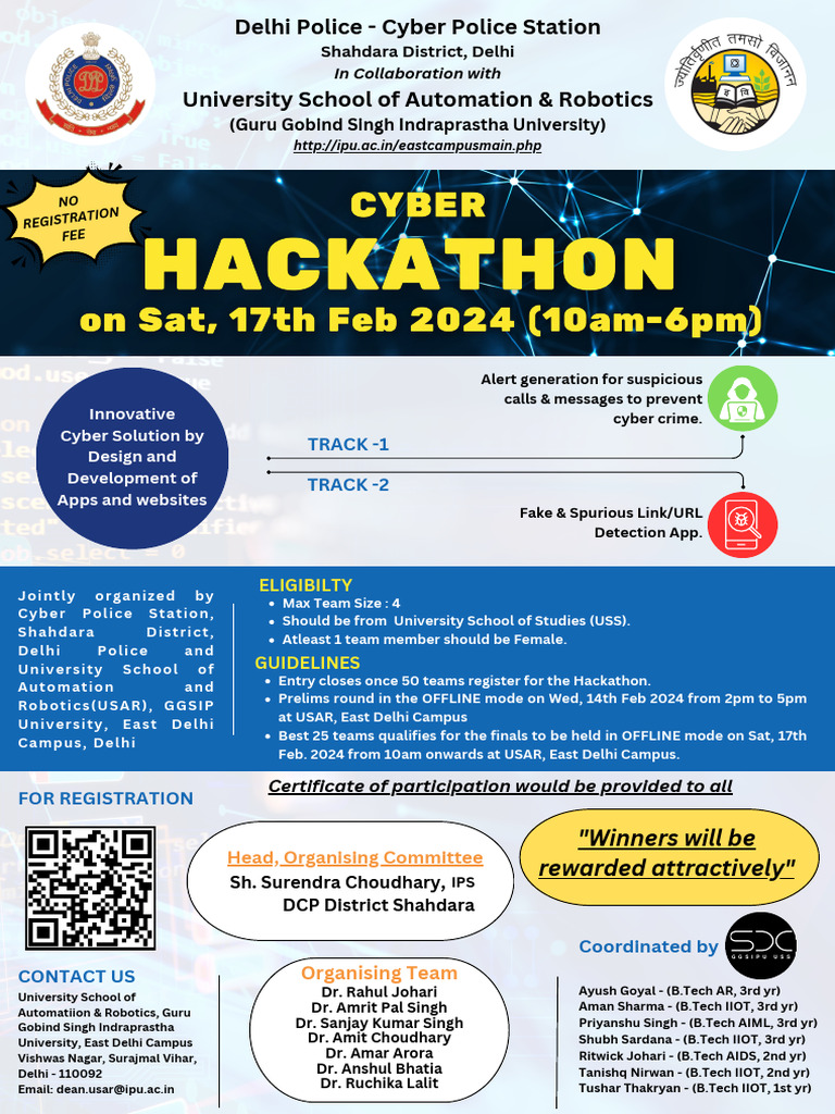 Cyber Hackathon Usar Ggsipu | PDF | Computing