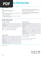 RIBA Chartered Practice Membership Guide | PDF | Debit Card | Credit Card