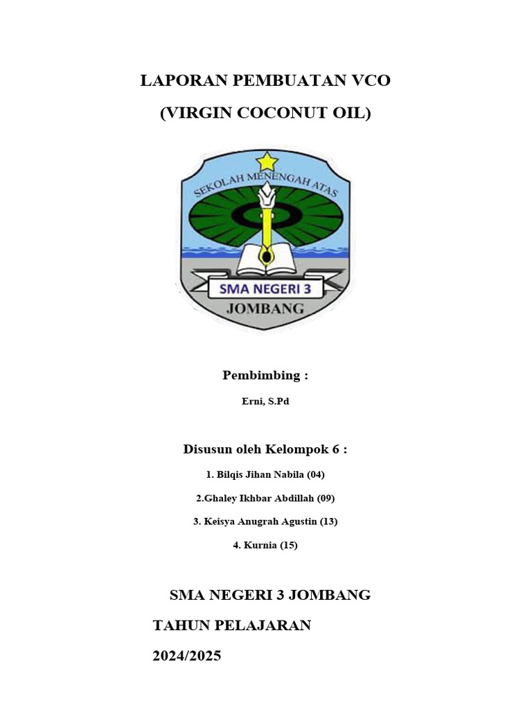 Laporan Vco | PDF