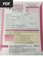 Sensory Profile 2 Scoring Excel | PDF | Perception | Taste