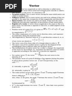 Ray Optics Formula Sheet | PDF