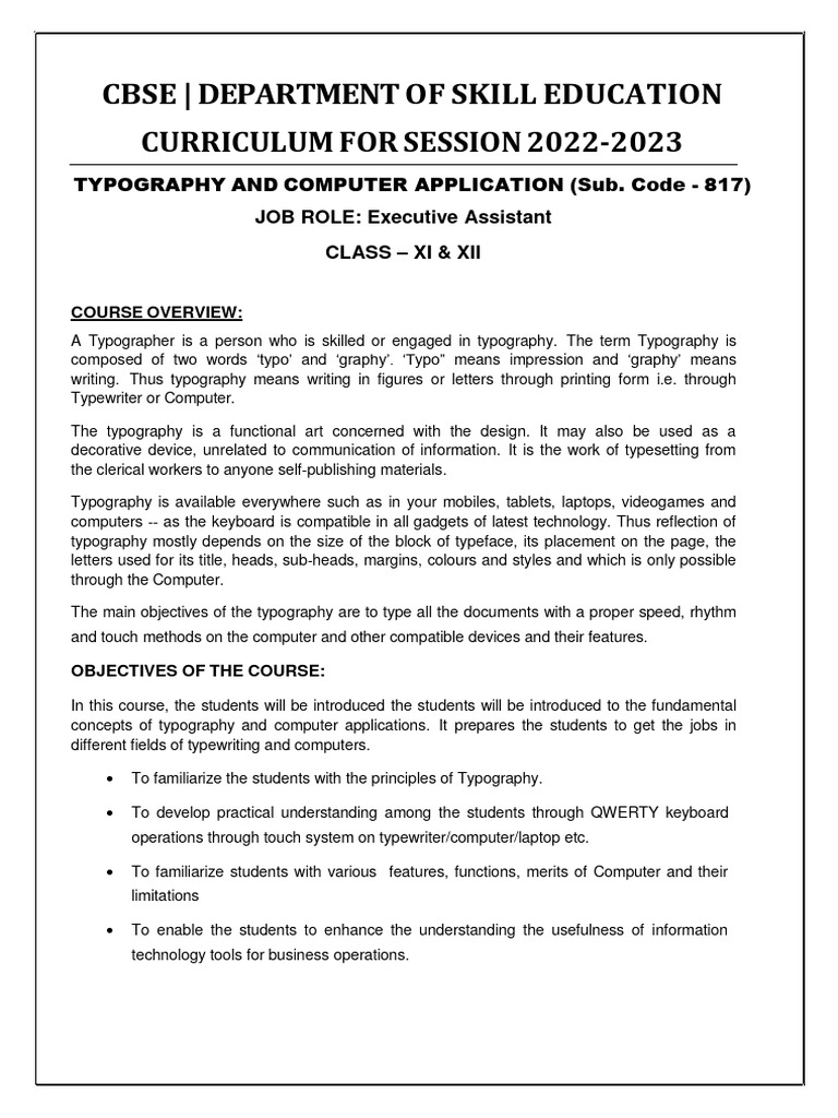 817 Typography Computer Applications | PDF | Typography | Text