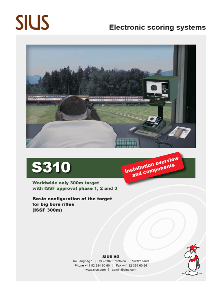 S310 Electronic Scoring System Guide | PDF