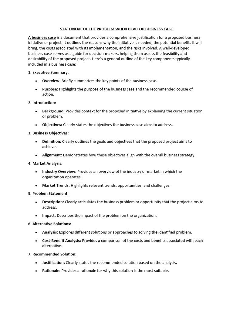 Develop Business Concept | PDF