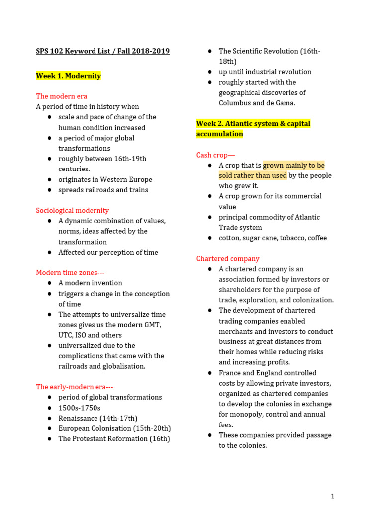 SPS Key Word Lİst | PDF