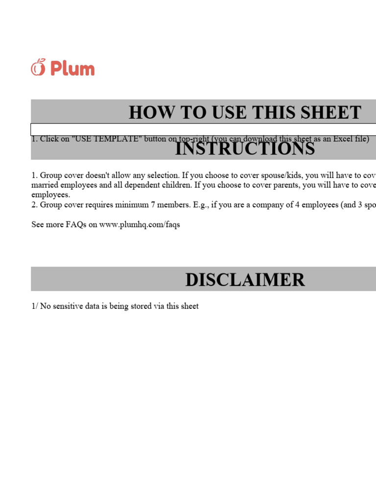 TYD Plum Data Format | PDF
