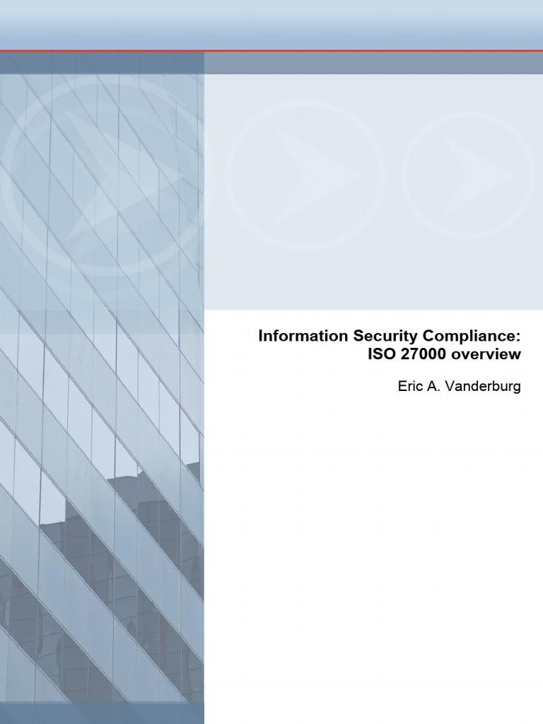 Information Security Compliance ISO27000 Overview | PDF