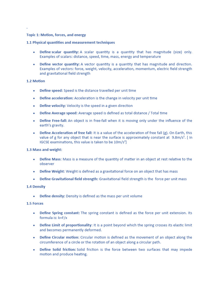 Physics Definition | PDF | Stars | Magnet