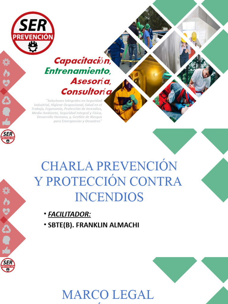Charla Prevencion de Incendios | PDF | Combustión | Regulación