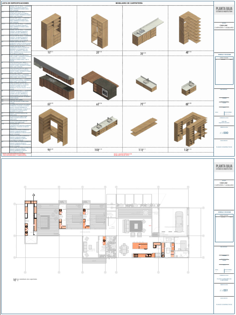Mobiliario de Carpinteria | PDF