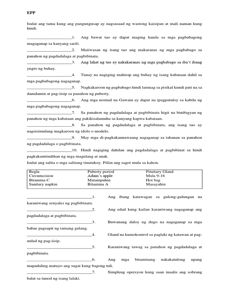Epp | PDF