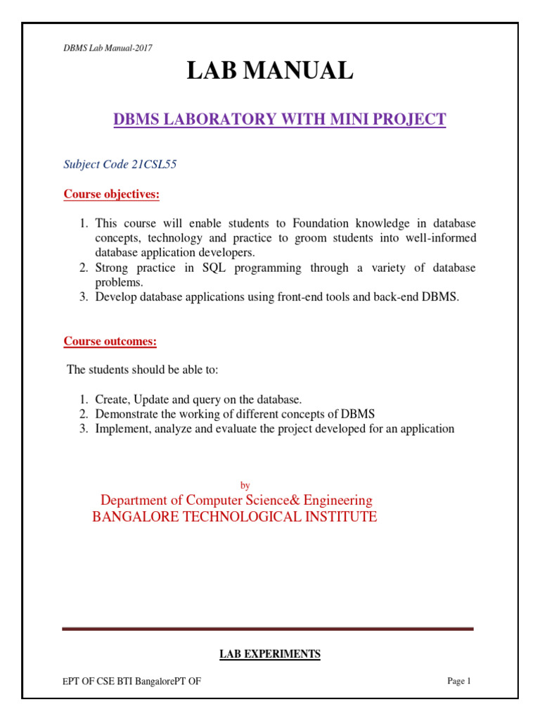 Dbms 1 | PDF | Databases | Relational Database