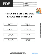 Sílabas Numeradas - PDF | PDF