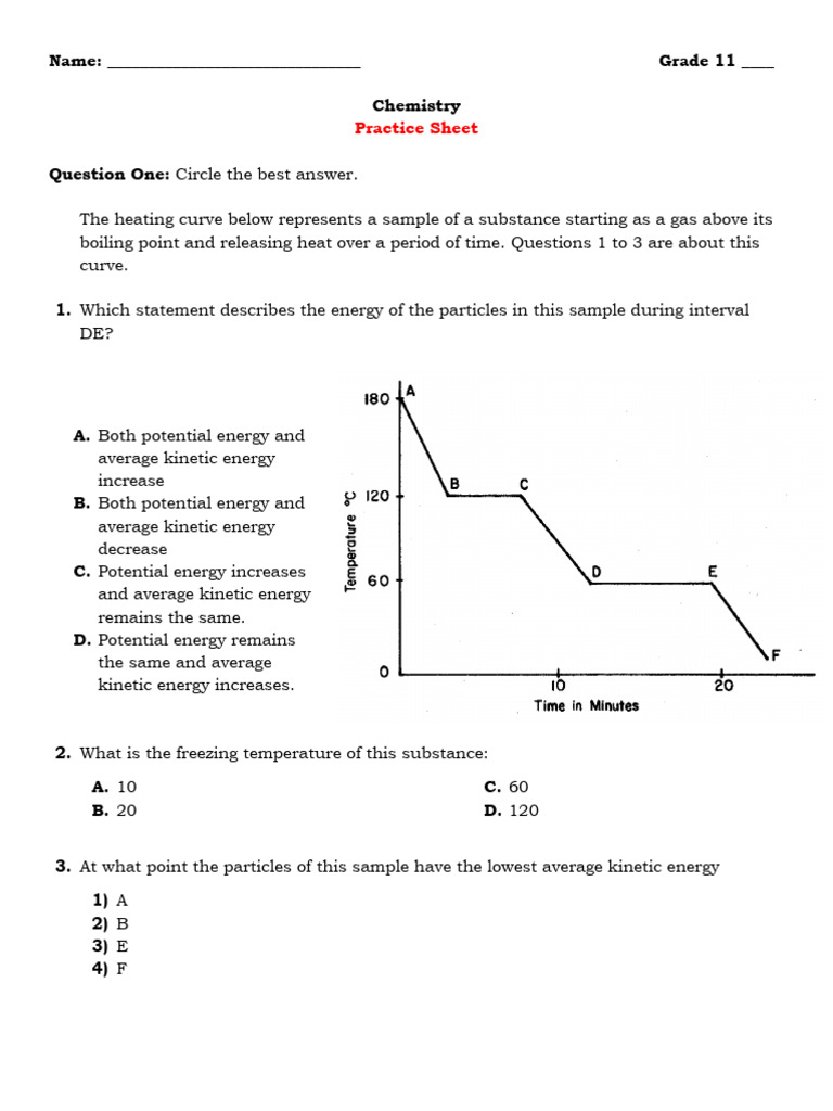 Practice Sheet #3 | PDF